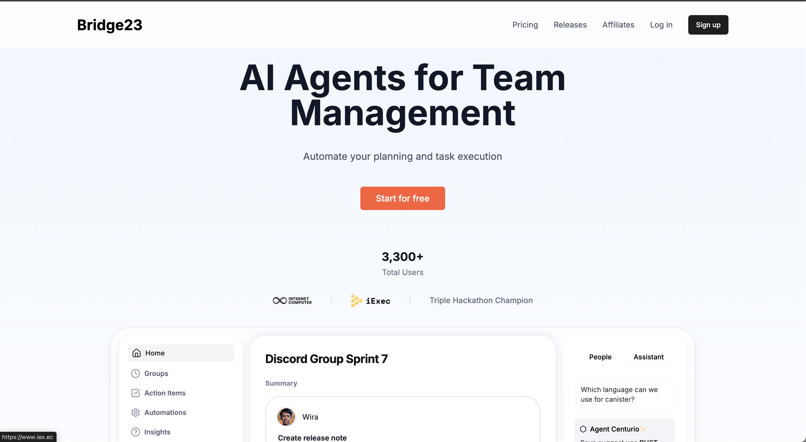 Actvox - Your AI Agents for Team Management